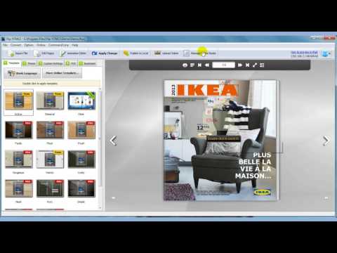How to convert PDF to HTML5 Page Turn eBook for mobile devices