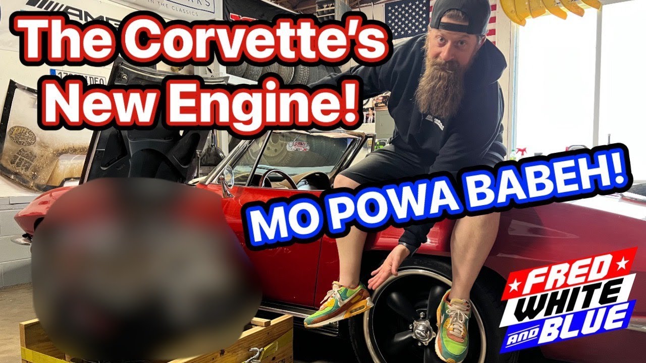 The Corvette's new engine revealed!