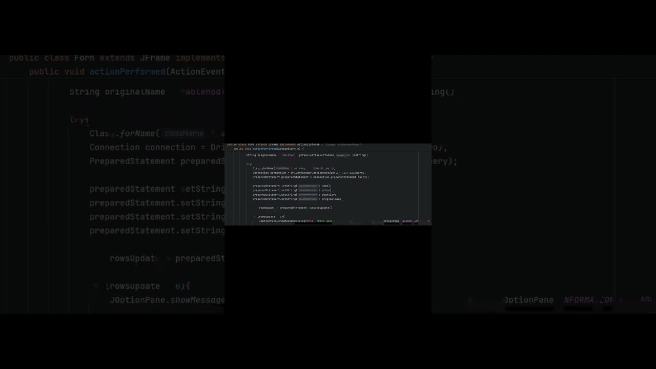 Java CRUD Application Tutorial | Create, Read, Update, Delete with Database Integration