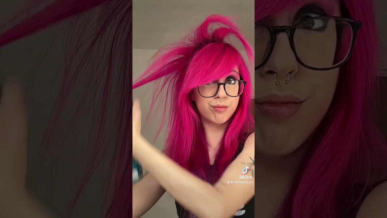 Scene Emo Hairstyle Tutorial | #scenehair #emohair #scenegirl #scenequeen #emogirl #fyp