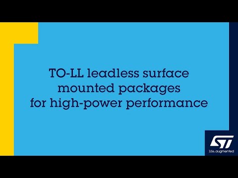 TO-LL leadless surface mounted packages for high-power performance