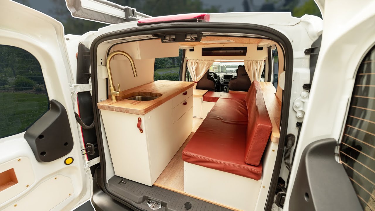 This Micro Camper Van Is a Warm, Inviting Tiny Home on Wheels With a ...