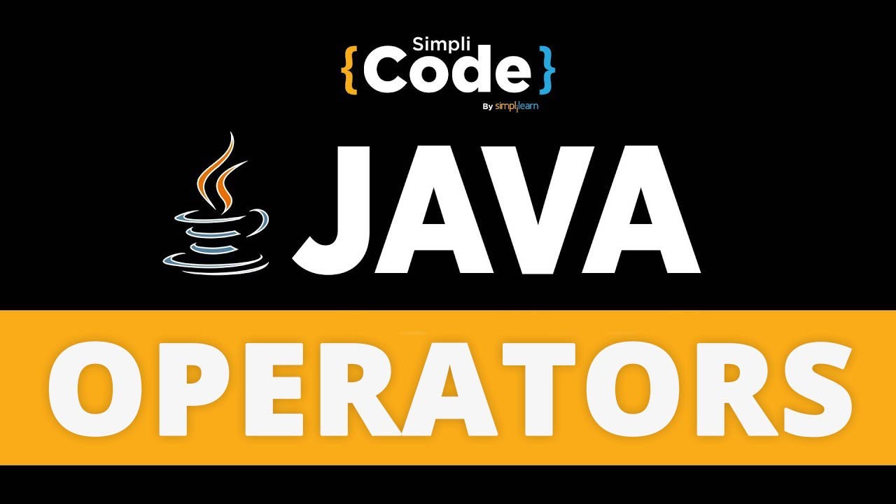 Java Tutorial For Beginners | Operators In Java With Example Programs | Java Programming| SimpliCode