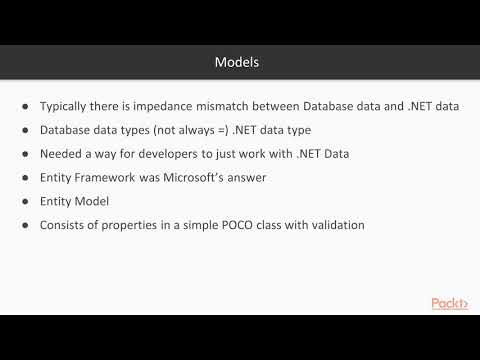 Learn Getting Started with ASP NET Core MVC What Is a Model | packtpub com - Mind Luster