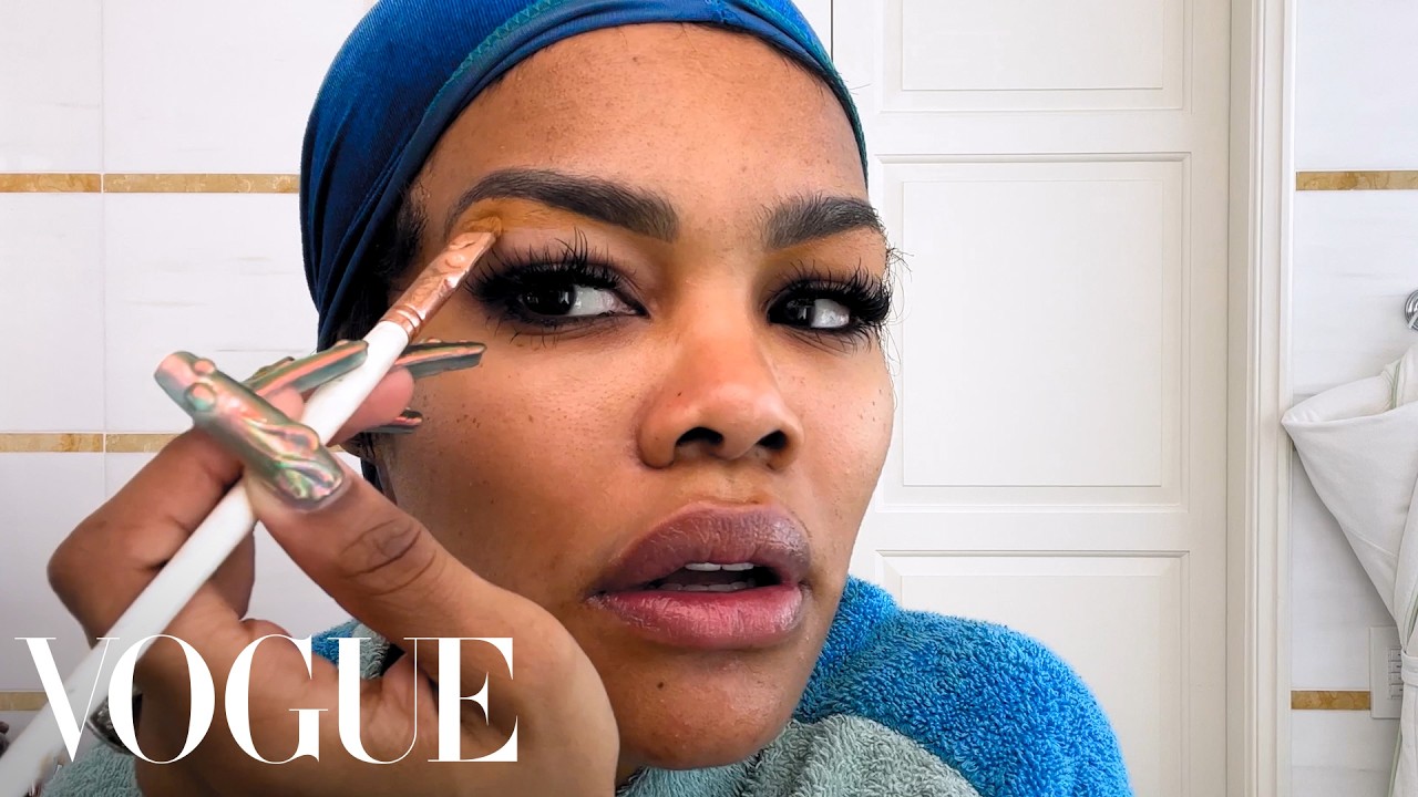 Teyana Taylor's Date Night Glam | Beauty Secrets | Vogue