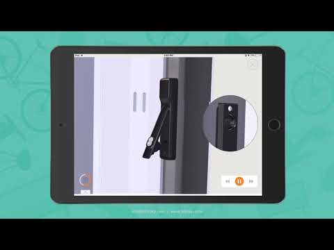 How to Install the HES KS200 Server Cabinet Lock 1