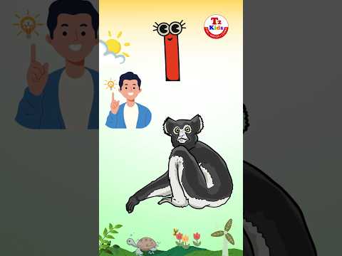 Words that start with I 'i' | i for Indri | i for Idea #shorts #kidslearning #preschool