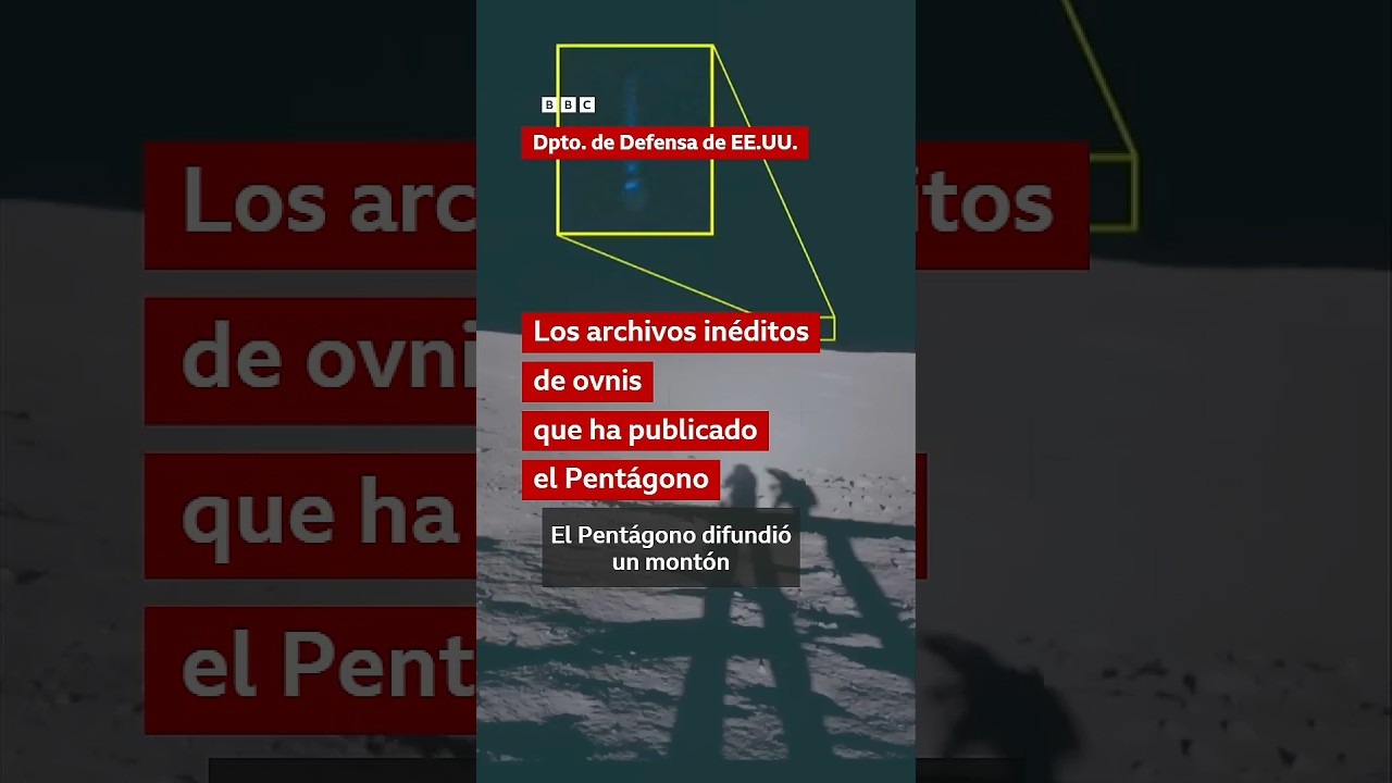 Los archivos inéditos de OVNIs publicados por el Pentágono