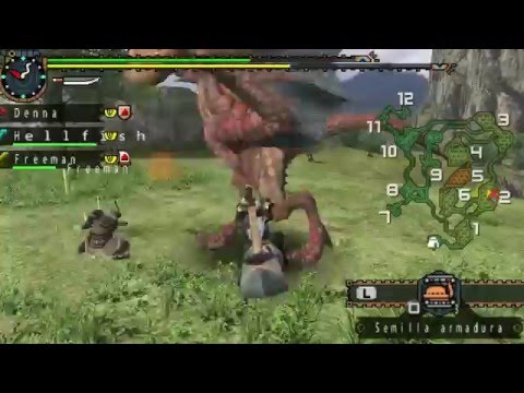 Steam Community :: Video :: MHFU Yian Kut - Ku · 3 Hunters Party Gameplay