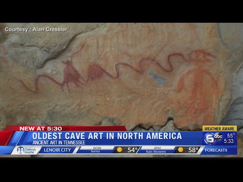 Oldest cave art in North America found in Tennessee