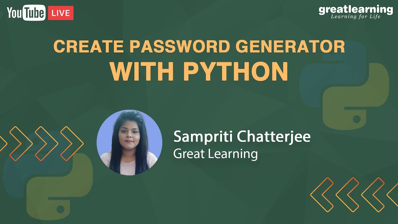 How To Create Password Generator With Python | Great Learning