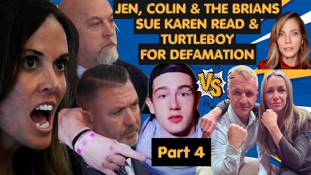 Part 4: Karen Read & Turtleboy Sued for Defamation by Jen McCabe, Higgy & Brian & Colin Albert💥