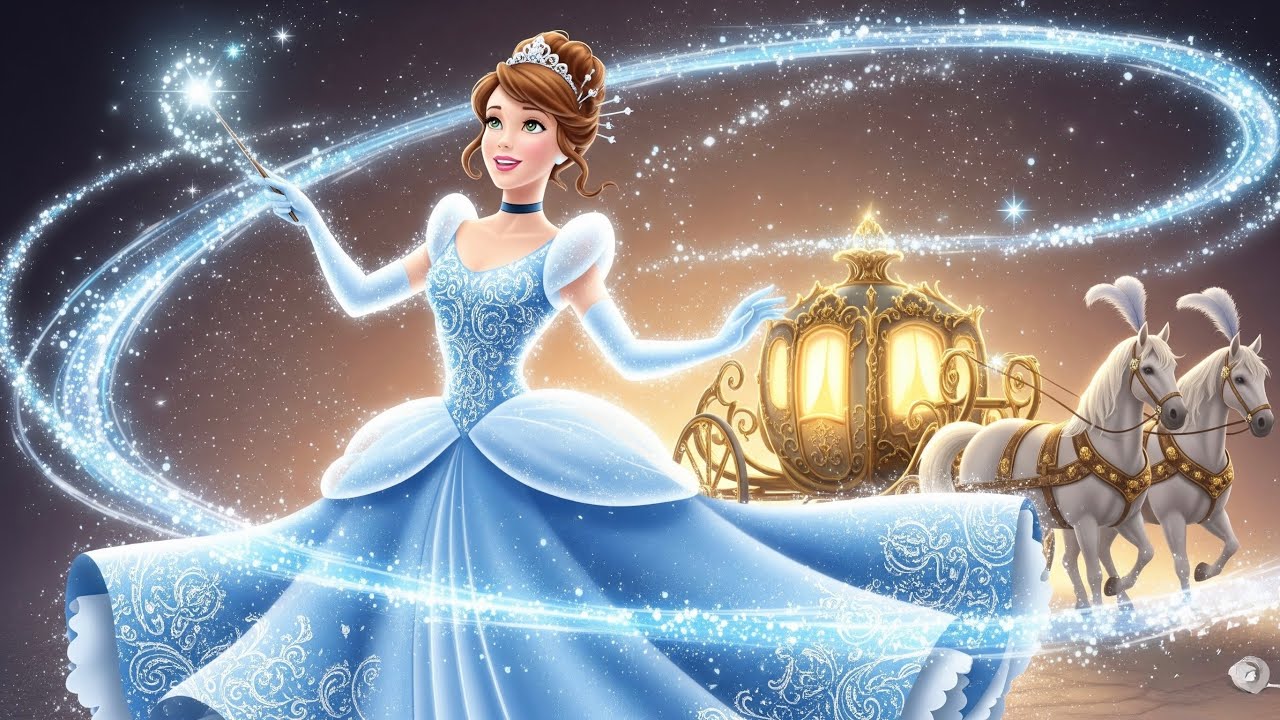 🎵 “Cinderella’s Magical Night” – Kids Song Story