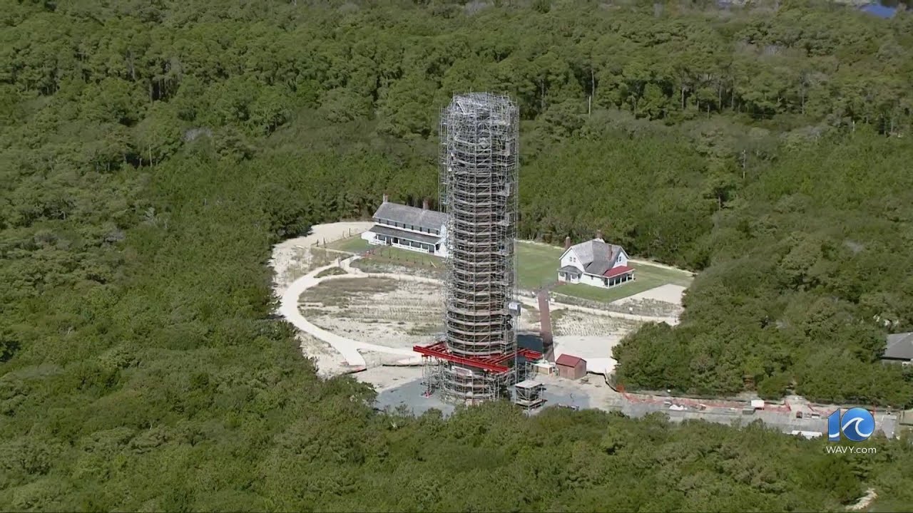 Cape Hatteras Lighthouse remains a work in progress