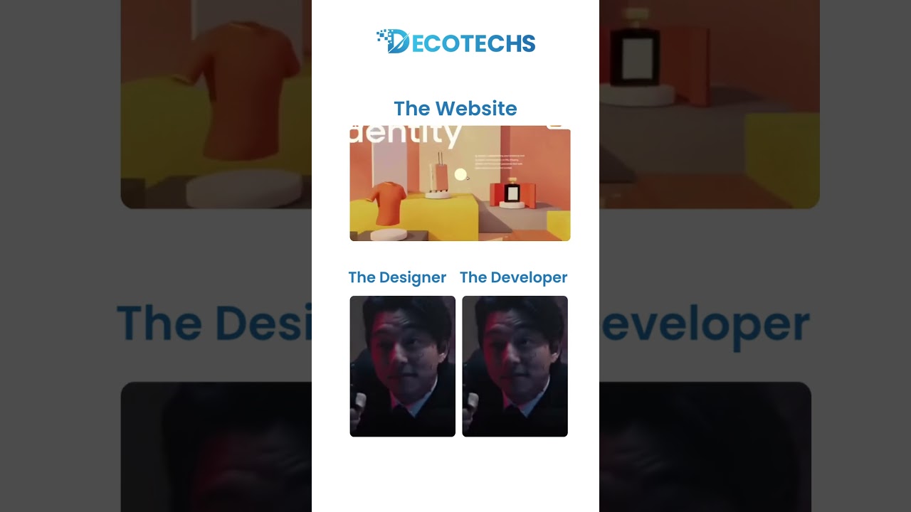 The Website, The Designer, The Developer – Tech in Action ⚡💻