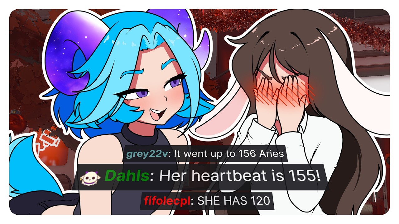 Aries Put A HEART RATE MONITOR On Her Just For This