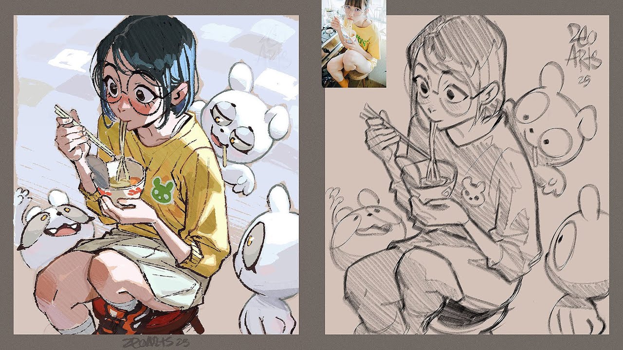 How to Have FUN Using REFERENCES【ZEOARTS】Art Review