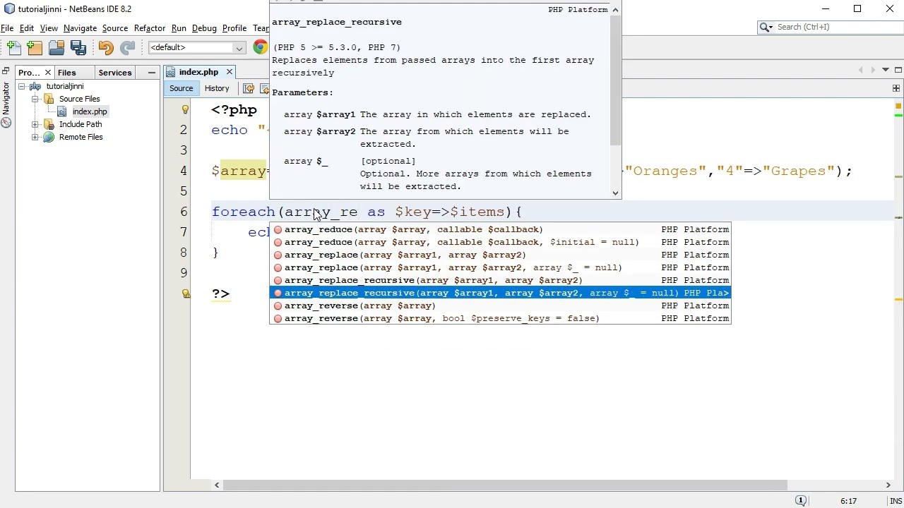 Reverse Foreach Loop