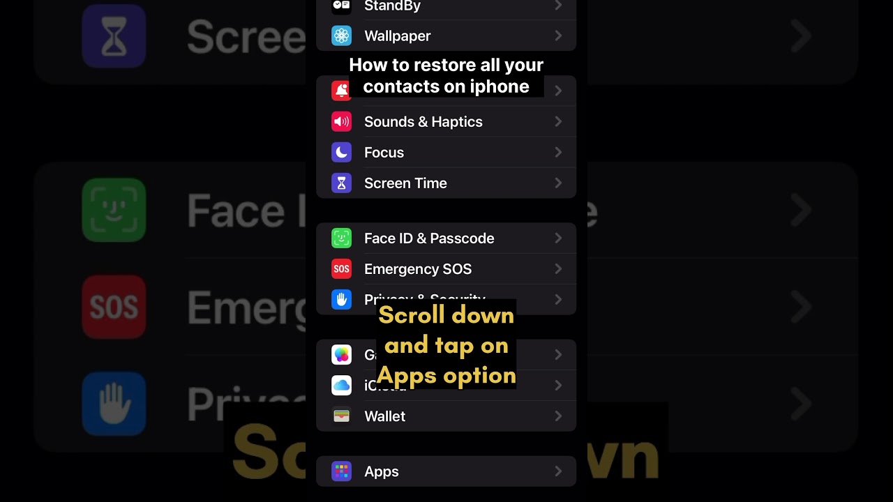 How to restore all your missing contacts on your iphone