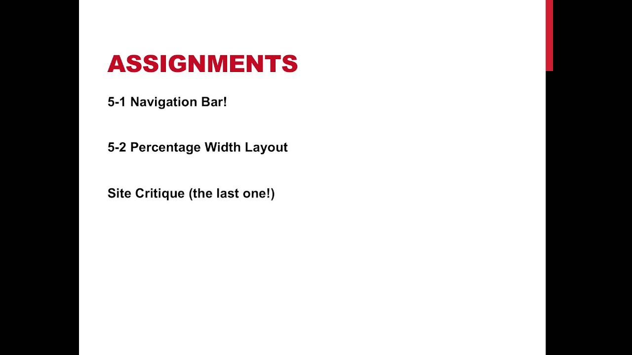 Module 5 - Module Intro