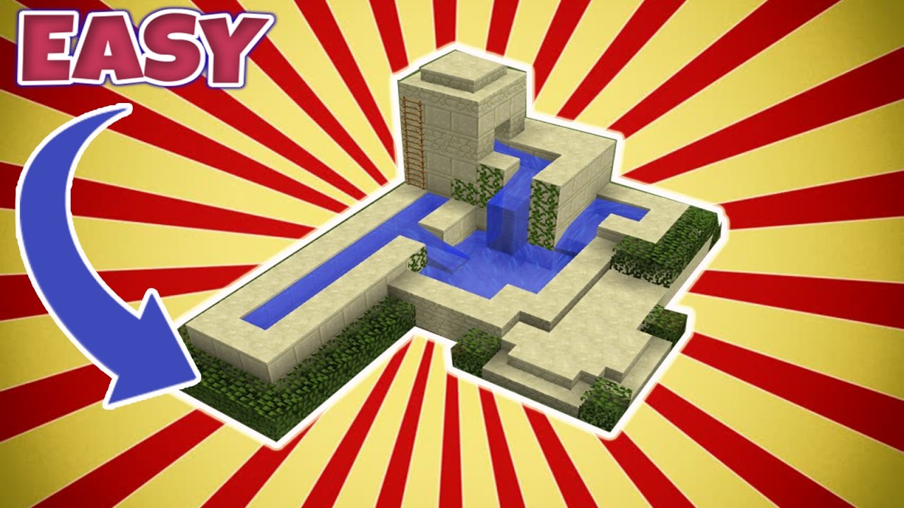 Minecraft: How to build a fountain