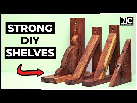 How to Make Wooden Shelf Brackets in 4 Ways – Easy DIY Guide!