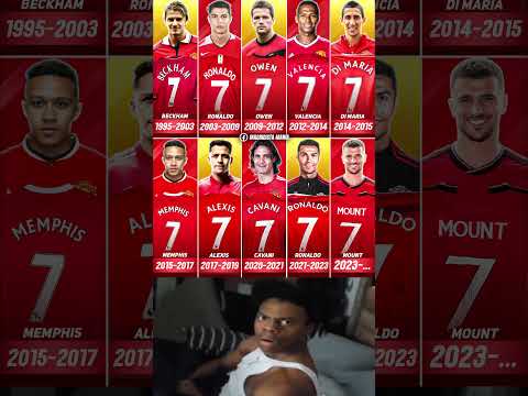 š“ Man Unitedās number 7 shirt has been worn by legends like Ronaldo, Beckham, Di MarĆa, SĆ”nchez...