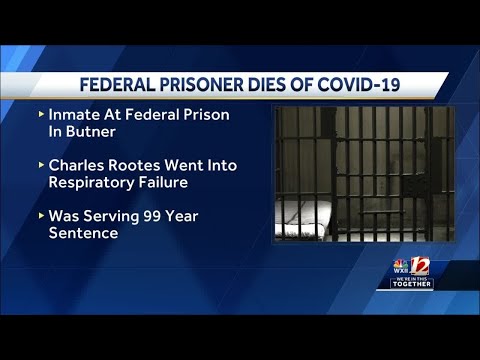 North Carolina federal inmate dies from coronavirus