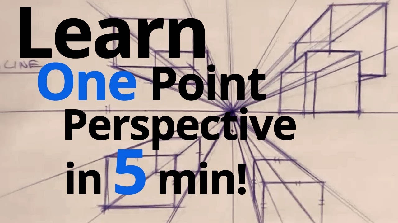 LEARN ONE POINT PERSPECTIVE IN 5 MIN!