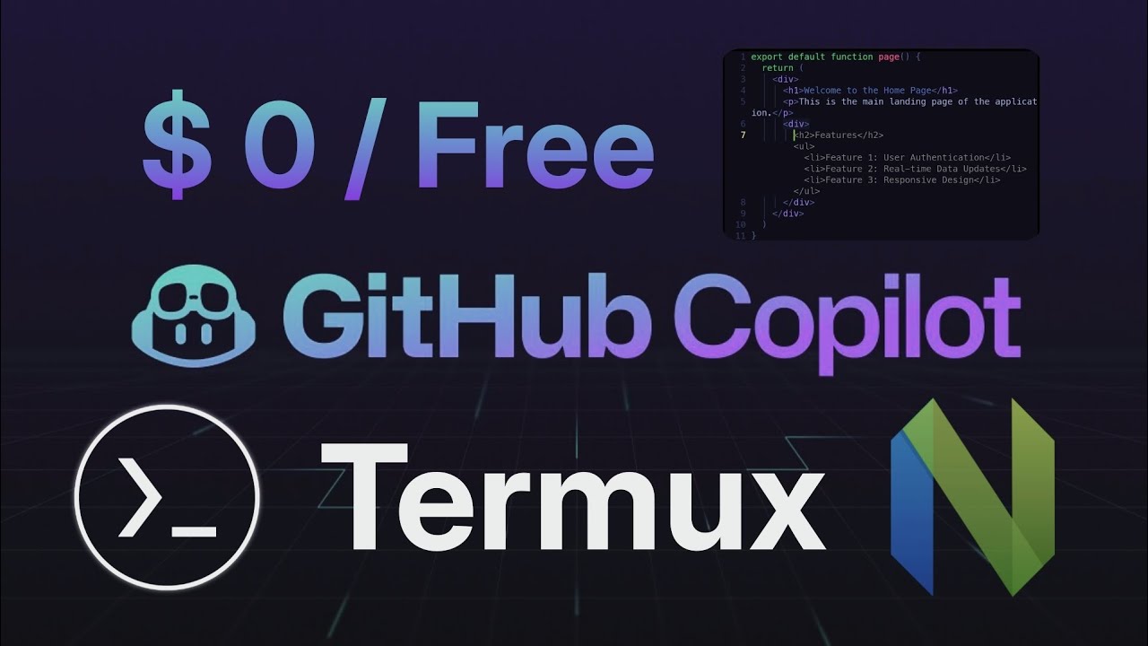GitHub Copilot GRATIS en TERMUX con NEOVIM