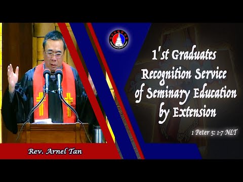 April 10 2022 1'st Graduates Recognition Service of Seminary Education by Extension