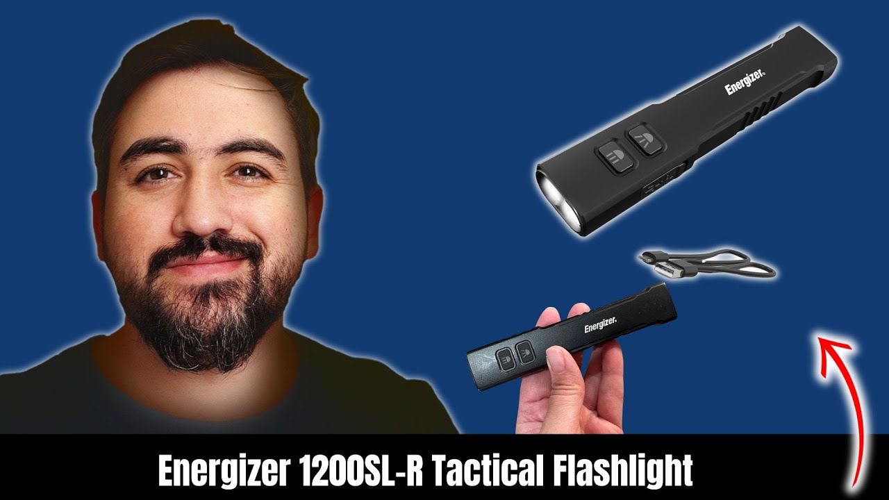 Energizer 1200SL-R Tactical Flashlight Review – Compact, Powerful & Rechargeable!