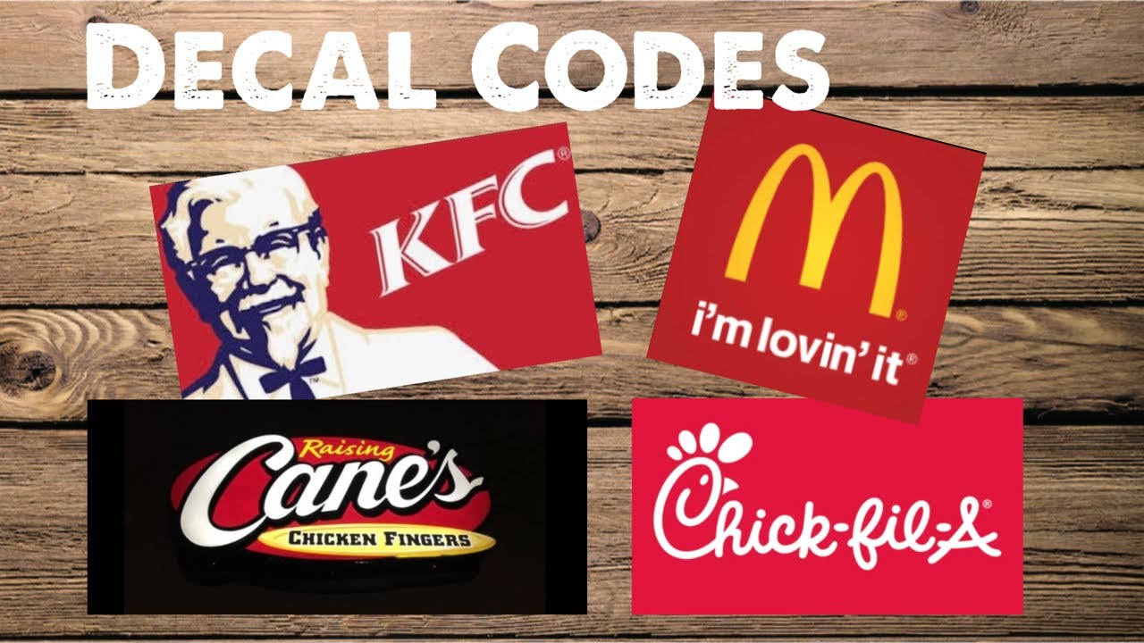 ROBLOX| Pizza Place/ Bloxburg Decal Codes