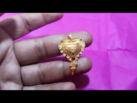 single Kunda mangalsutra Lockt in gold