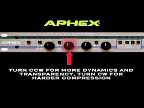 Aphex 320A Compellor Compressor/Leveler/Limiter - Upgraded! | Reverb