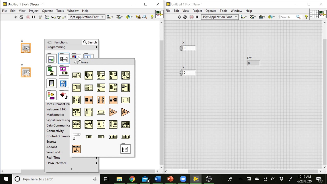 MEGN 300: LabView Exercise 1