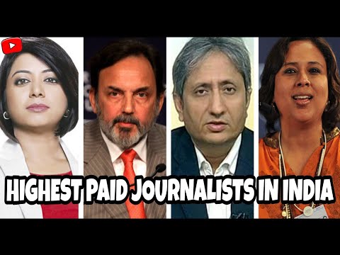 Top- 10 Highest Paid News Anchors in INDIA🇮🇳 | MUST WATCH