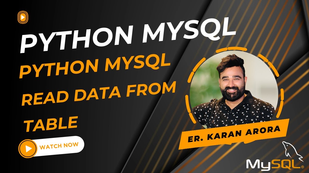 How To Read Data From MySQL Table Using Python - SQL SELECT Statements To Retrieve Data in Python