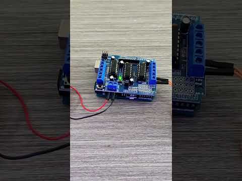 🛠️ How to Connect DC Motor Driver Shield to Arduino | Motor Control Tutorial ⚡🚀
