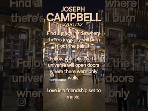 28 JOSEPH CAMPBELL QUOTES #quotes #josephcapriati #josephcampbellquotes #brainyquotes #famousquotes