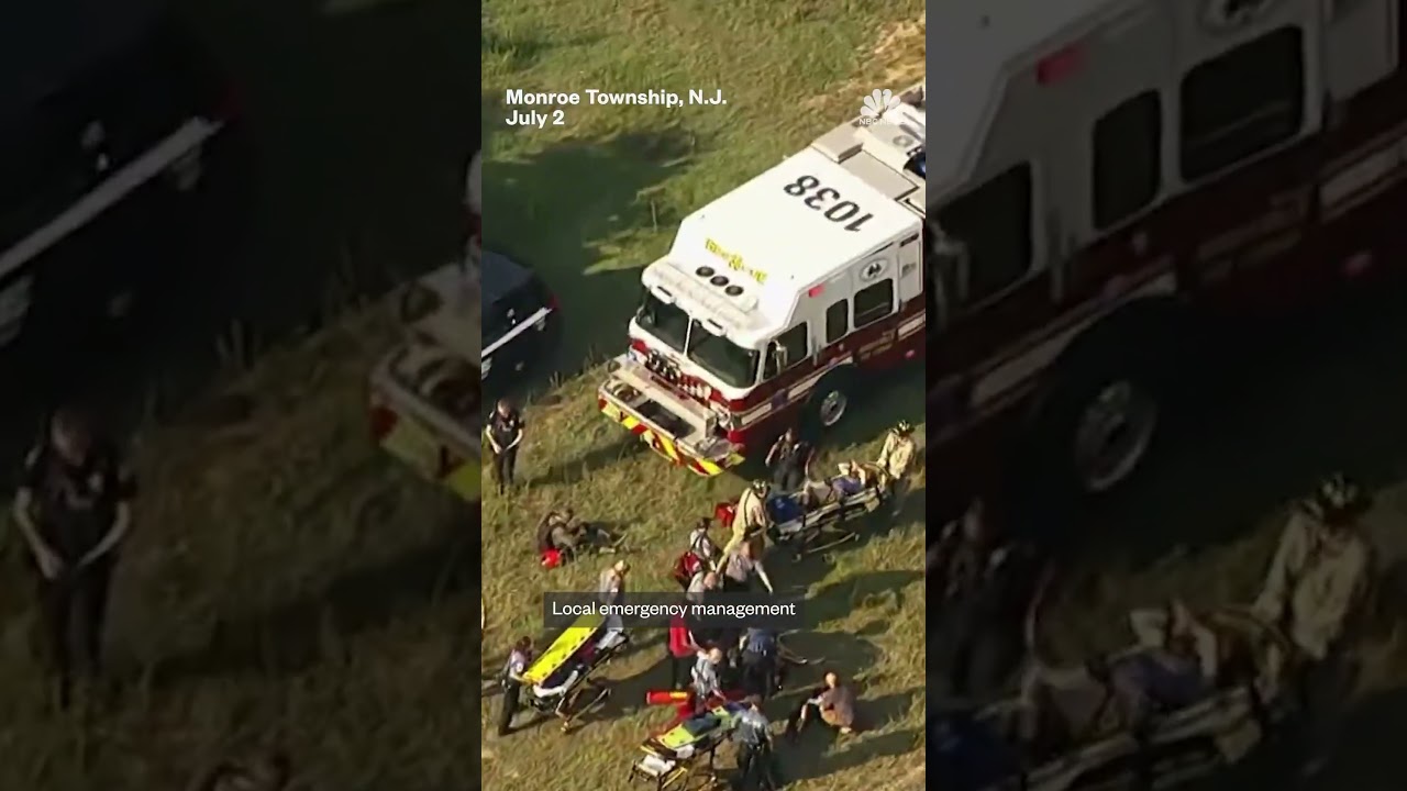 Small plane crashes in New Jersey