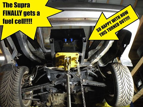 Installing a Fuel Cell in our Mk3 Supra!!