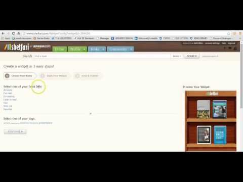 Creating a Free Virtual Bookshelf in Shelfari