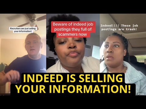 Indeed Is Selling Your Information | Job Applications