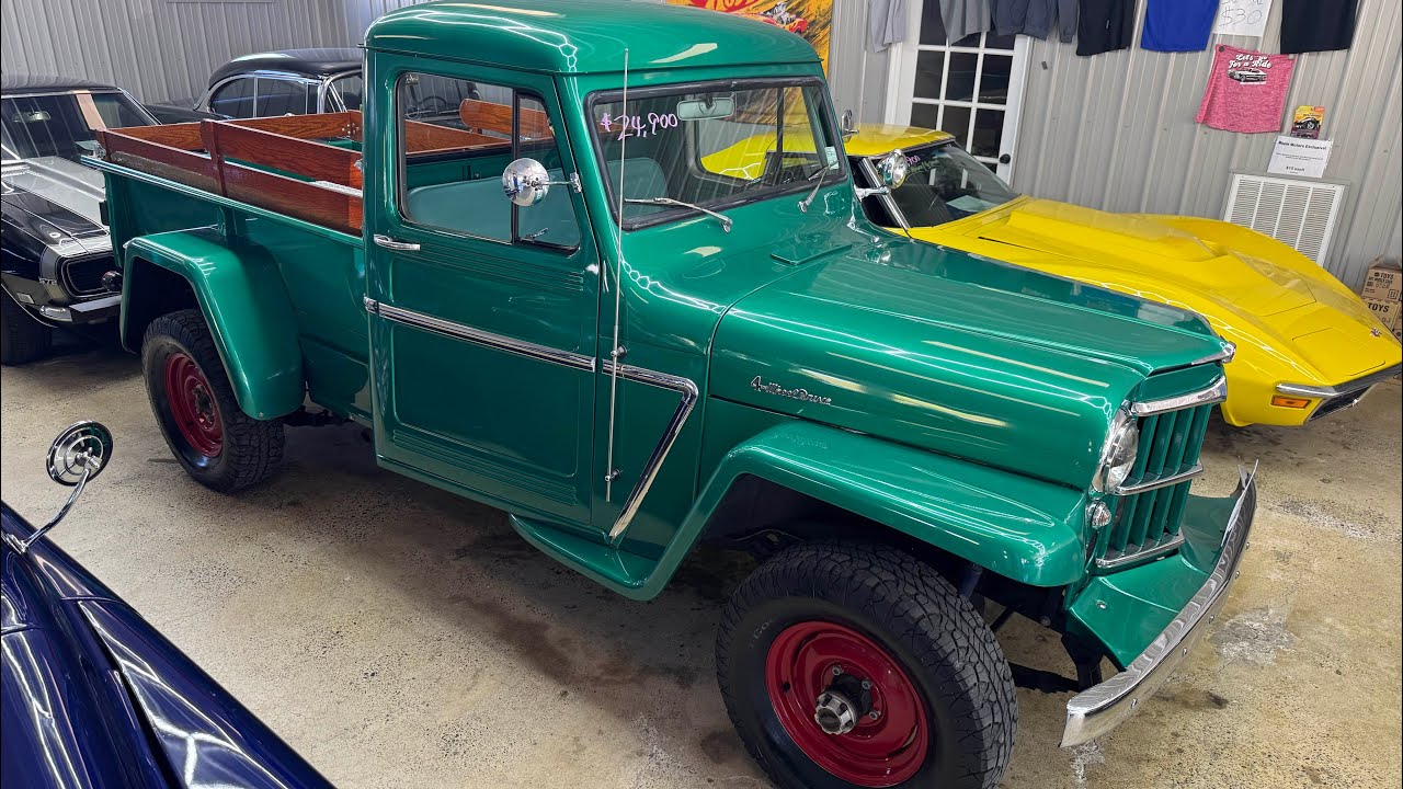 Test Drive 1960 Willys Jeep 4x4 SOLD $24,900 Maple Motors