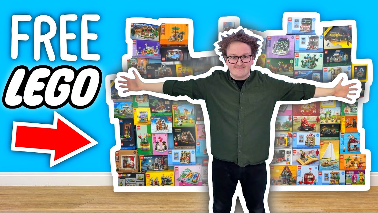 I Built 100 FREE LEGO Sets!