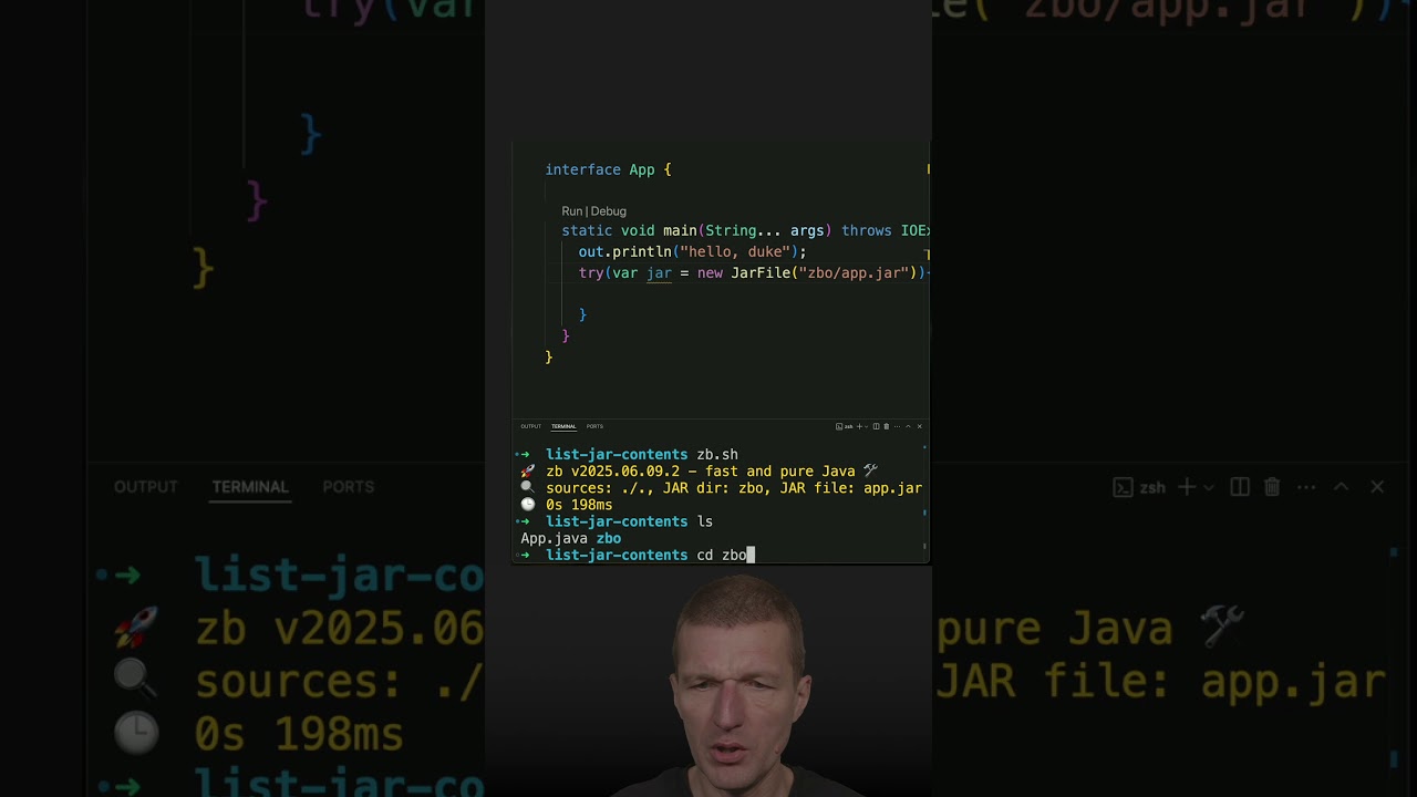 List JAR Contents #java #shorts #coding #airhacks