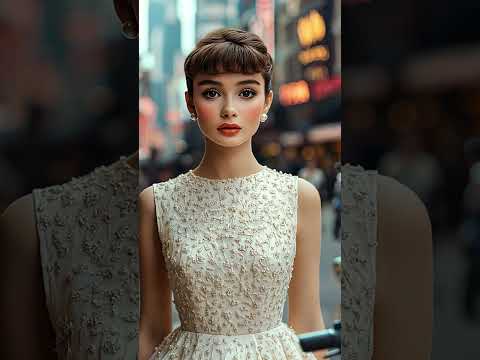 AI goes back to the life of the goddess Audrey Hepburn#ai