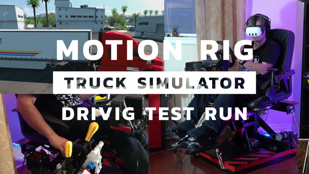 DIY Motion Simulator VR Cockpit project + universal modular controls ...