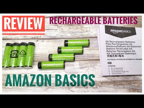 REVIEW Amazon Basics AA Rechargeable Batteries 2,000 mAh